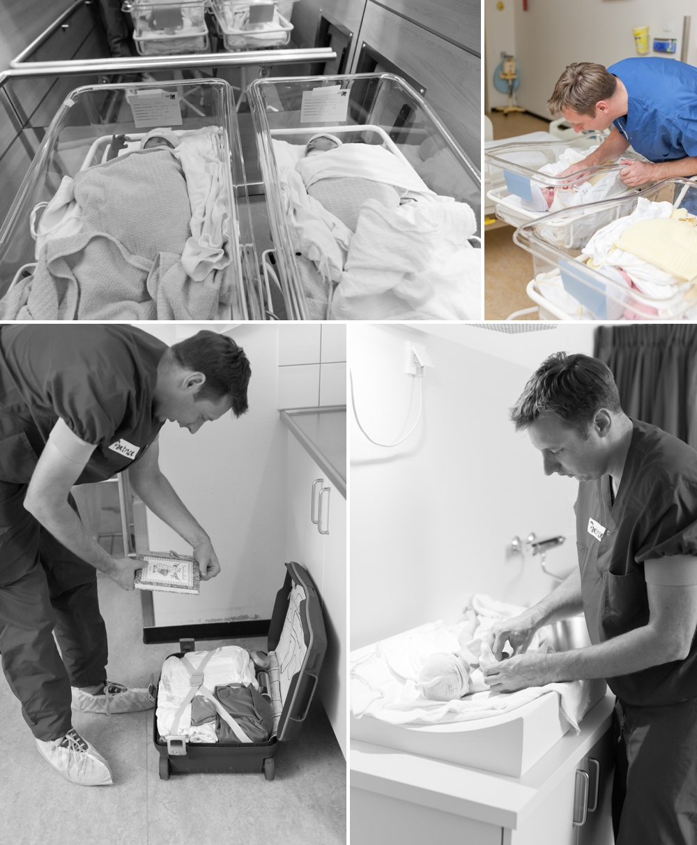 De geboorte van een tweeling